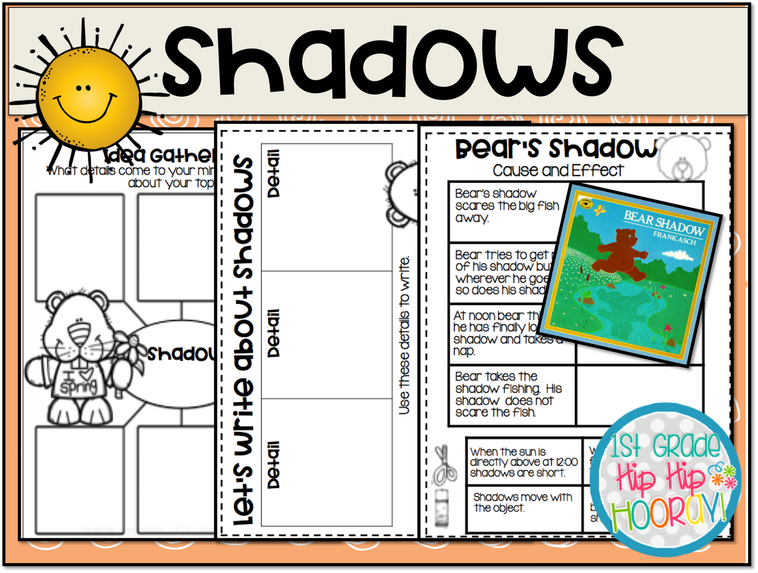 1st Grade Hip Hip Hooray!: Shadow Exploration! 1st Grade Hip Hip Hooray!: Shadow Exploration!