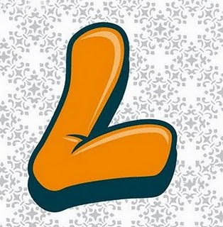 L in Graffiti Alphabet Letters | Digital Graffiti