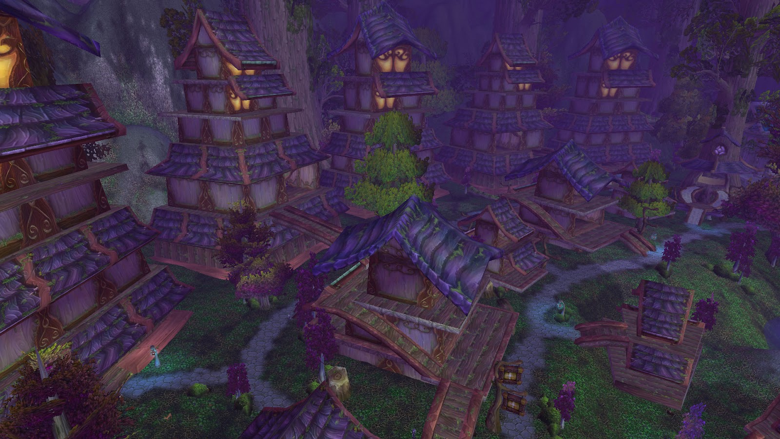 red cow rise: The Tree of Darnassus: Warrior's Terrace