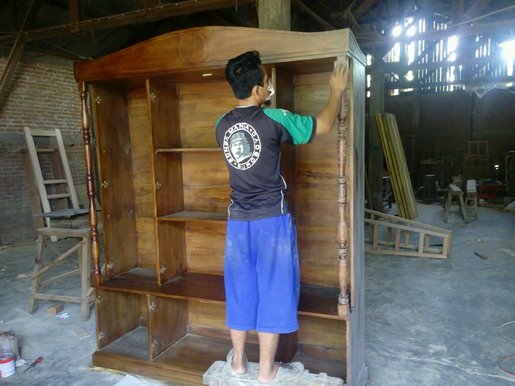 Proses Finishing Melamine