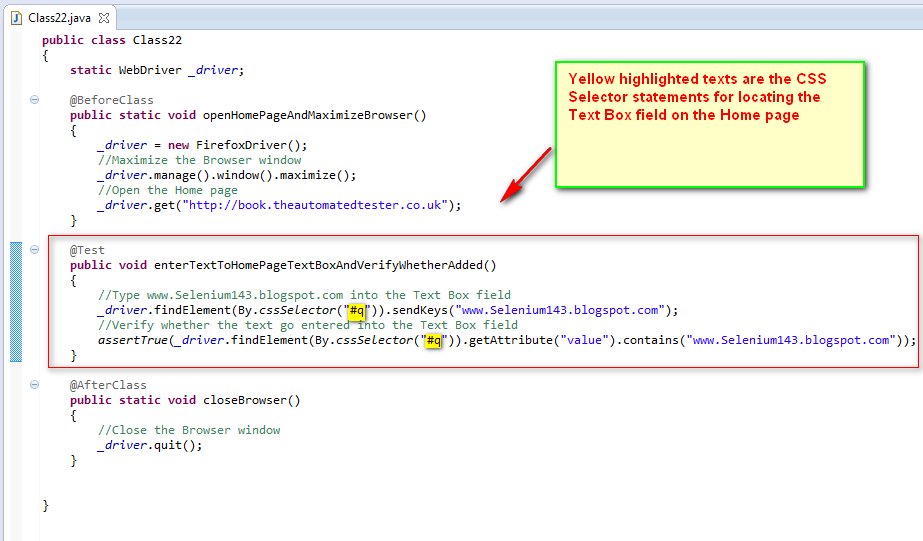 Selenium-By-Arun: 375. Typing the Text into Text box by Locating the ... Selenium-By-Arun: 375. Typing the Text into Text box by Locating the ...