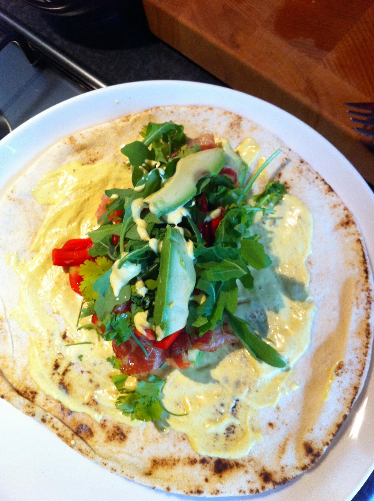 Dromen over koken enzo...: Zomerse wraps