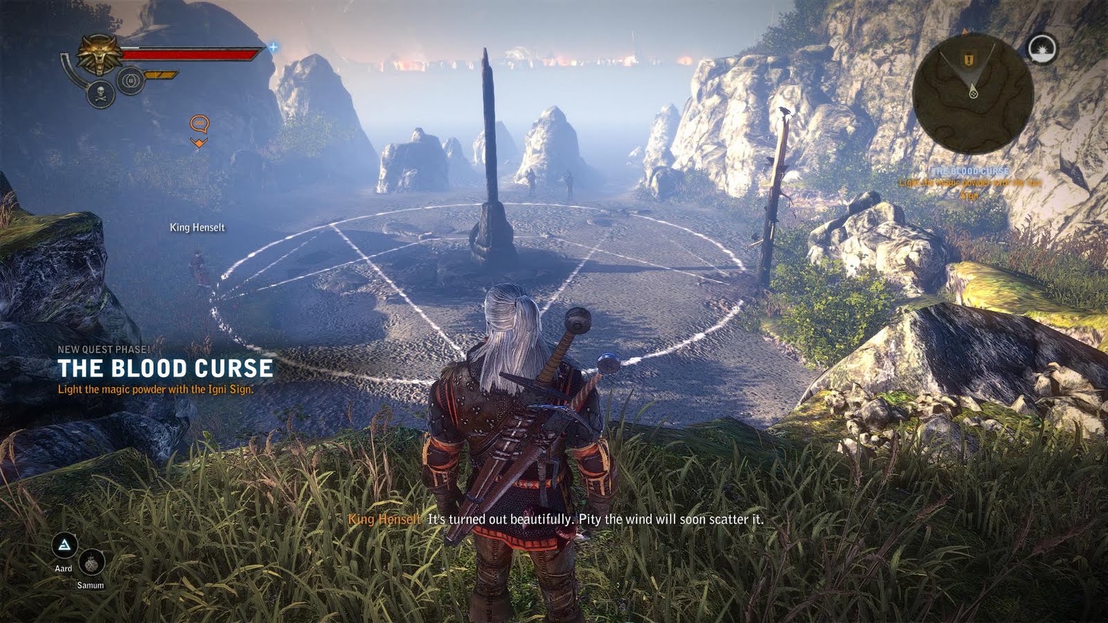 Thinking 1440: The Witcher 2 - Guide Henselt as he draws the magic ...