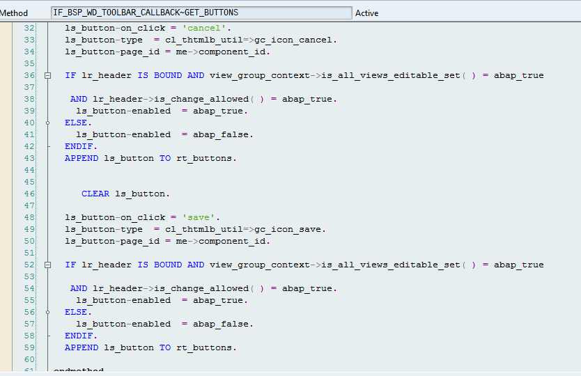 SAP CRM WEBCLIENT-3: ADDING BUTTONS TO THE OVERVIEW PAGE TOOLBAR
