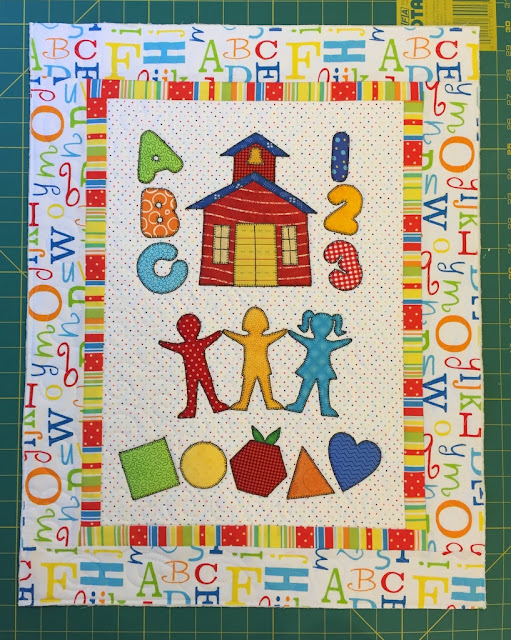 Stitching With 2 Strings: Then and Now: Two School Quilts