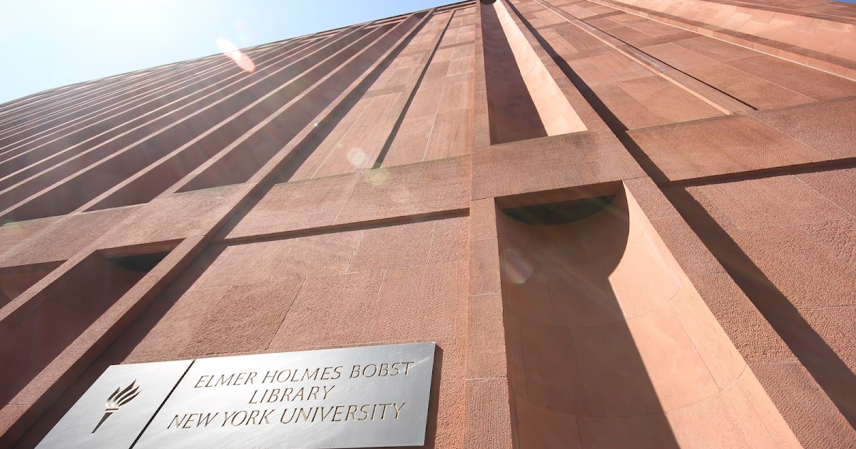 ArtLibraryCrawl: NYU: Fales Library and Special Collections