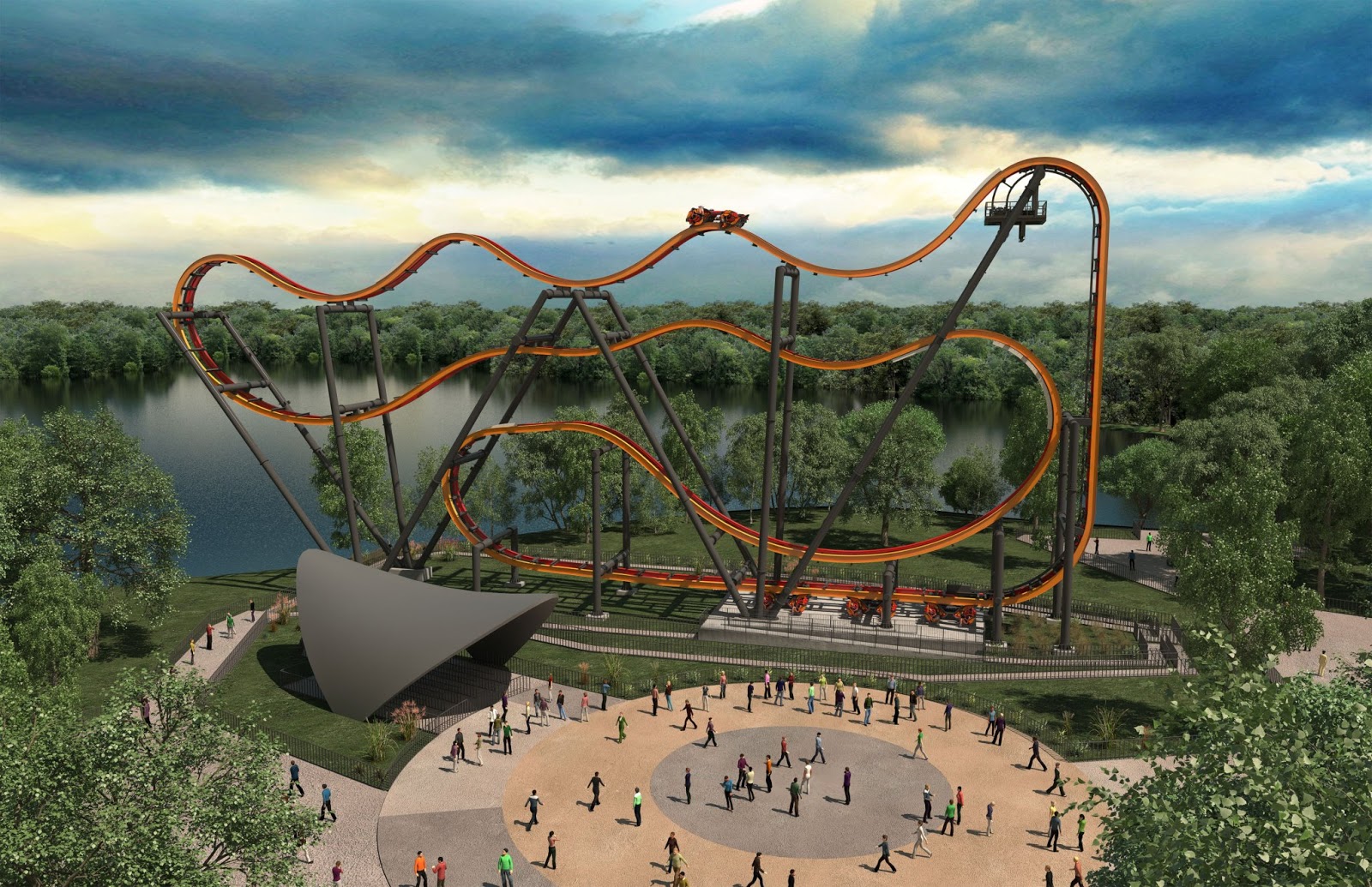 ParcPlaza.net: Les nouveautés 2016 des parcs Six Flags: 2 coasters, 2 ...