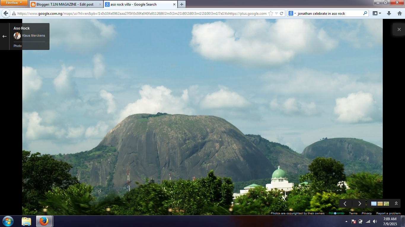 T.I.N MAGAZINE: About ASO ROCK PRESIDENTIAL VILLA History And Pictures