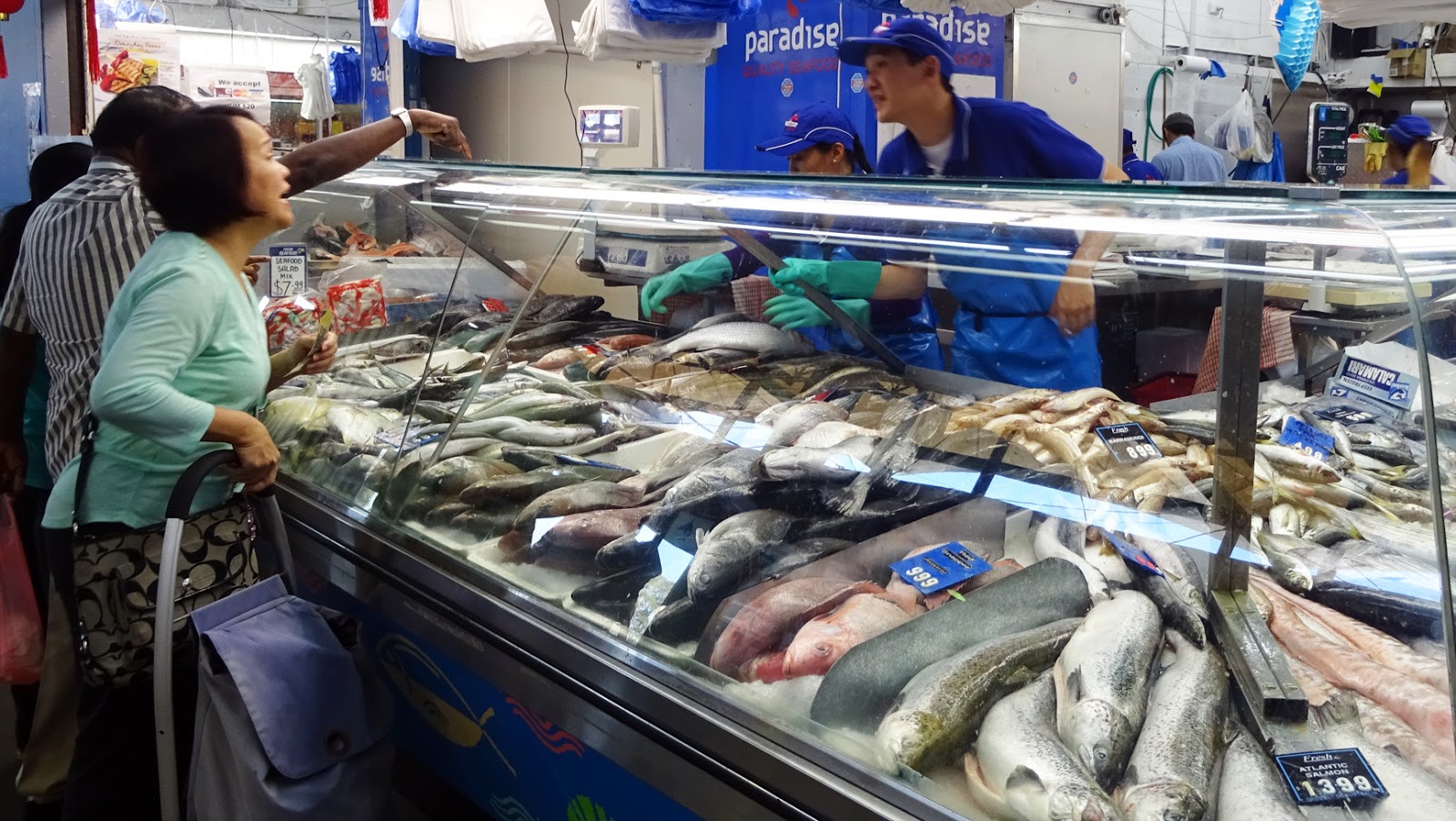 NixPixMix: AT THE FISHMONGER'S
