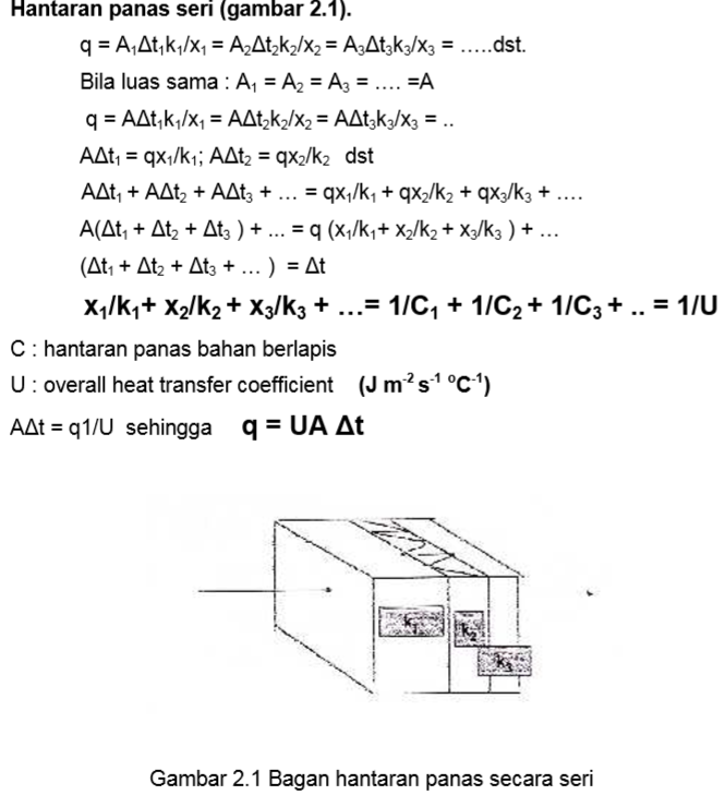 Materi Pindah Panas dan Latihan Soalnya SBMPTN/KULIAH - Sains Pangan
