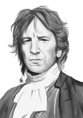 Kami's Library Thoughts: Fan Art Friday: Alan Rickman