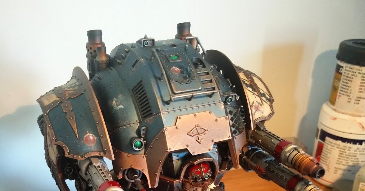 Acastus Knight Porphyrion Final WIP And Battle Pics.