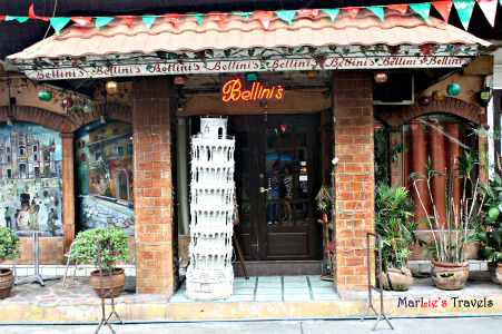 MarLie's Travels: Bellini's Italian Restaurant