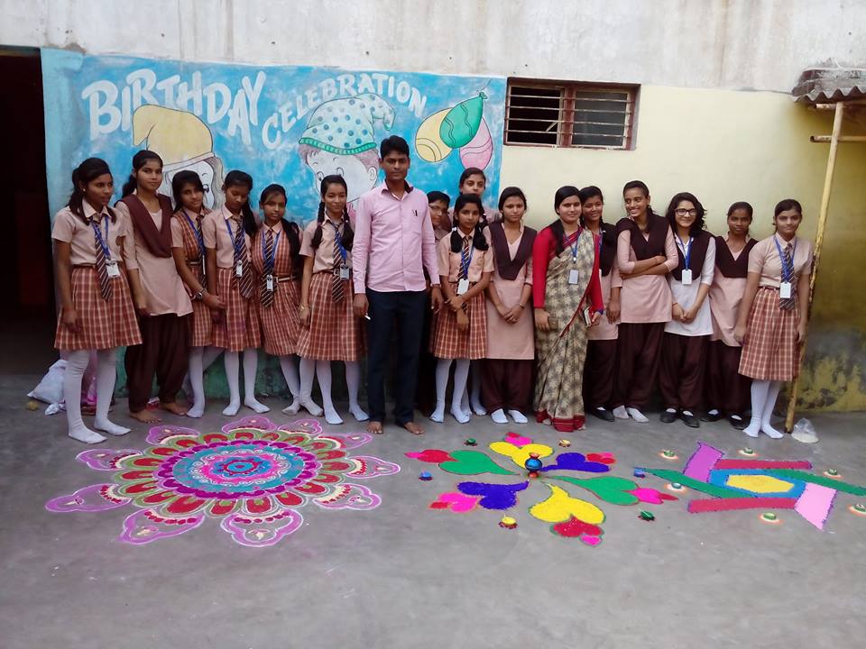 R.L.ACADEMY SCHOOL: Amazing Rangoli