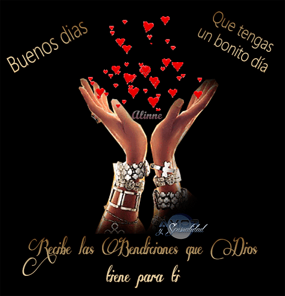 Tarjetitas en Gifs: Recibe las bendiciones