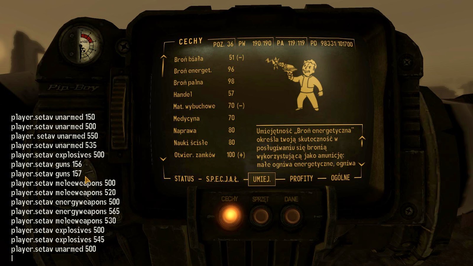 Tarakum Photography: Fallout New Vegas Flashbang BUG (Lonesome Road ...