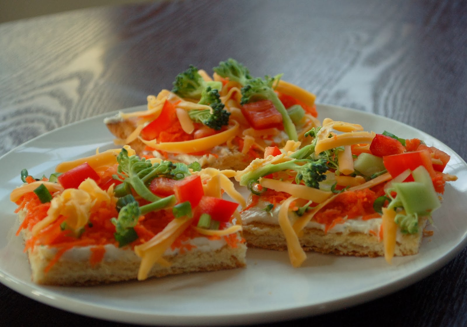 A school of fish: Vegetable Bars