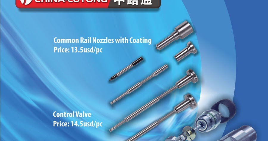Common Rail Valve Common Rail Nozzle Bosch Diesel Injection Common Rail