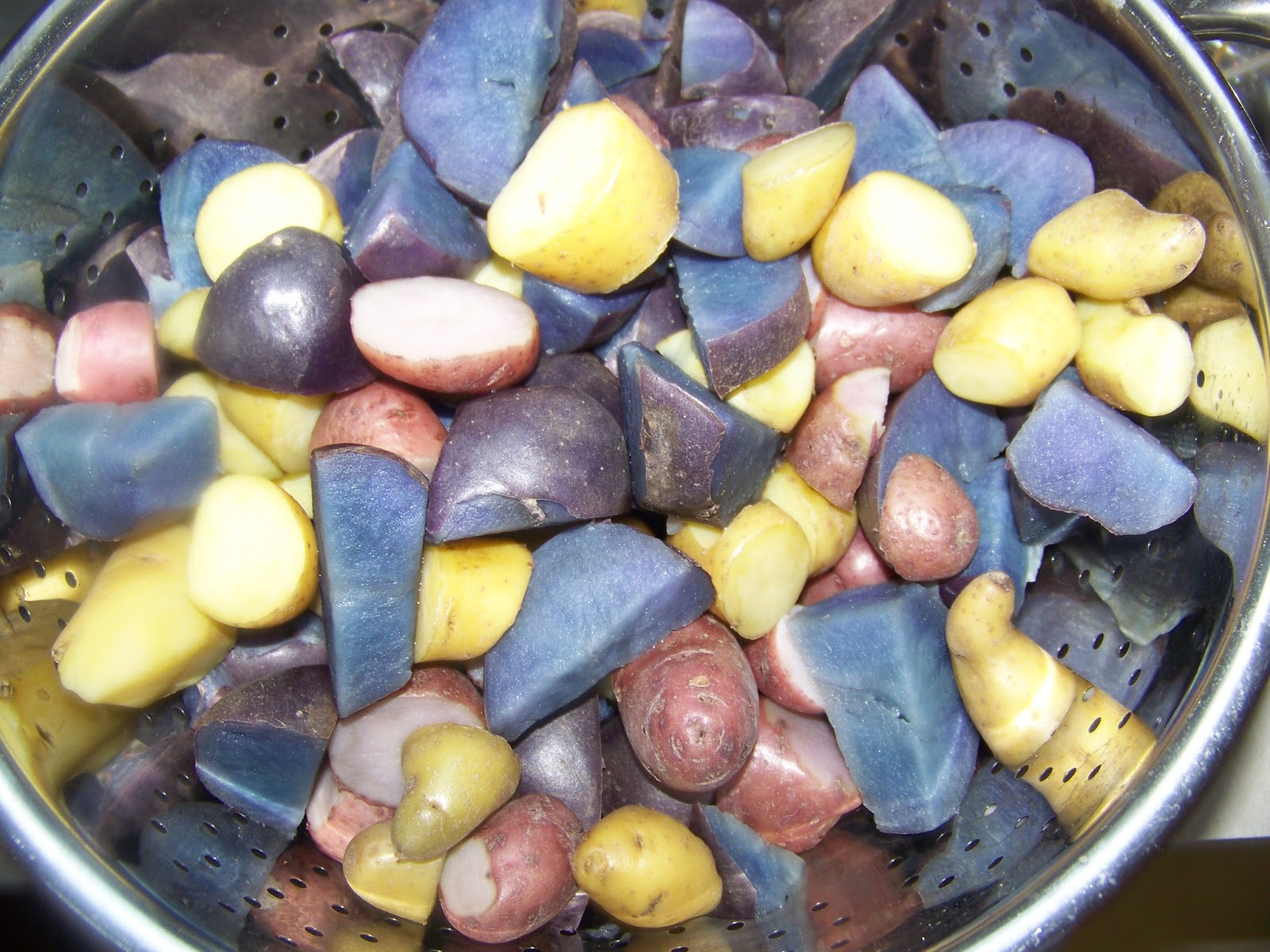 Kitchen Simmer: Parmesan Smashed Potatoes