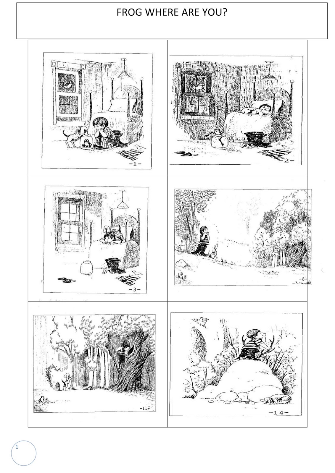 "Frog, where are you?"