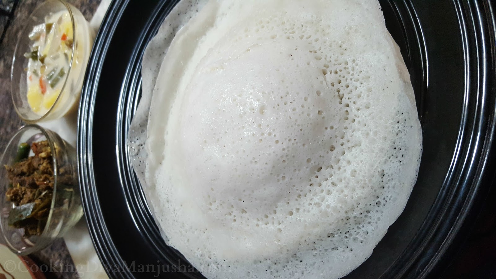 Appam recipe Kerala style- Secrets to soft,fluffy,spongy Appam made ...