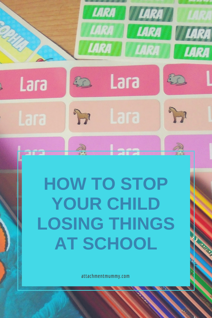 How to Stop Your Child Losing Things at School