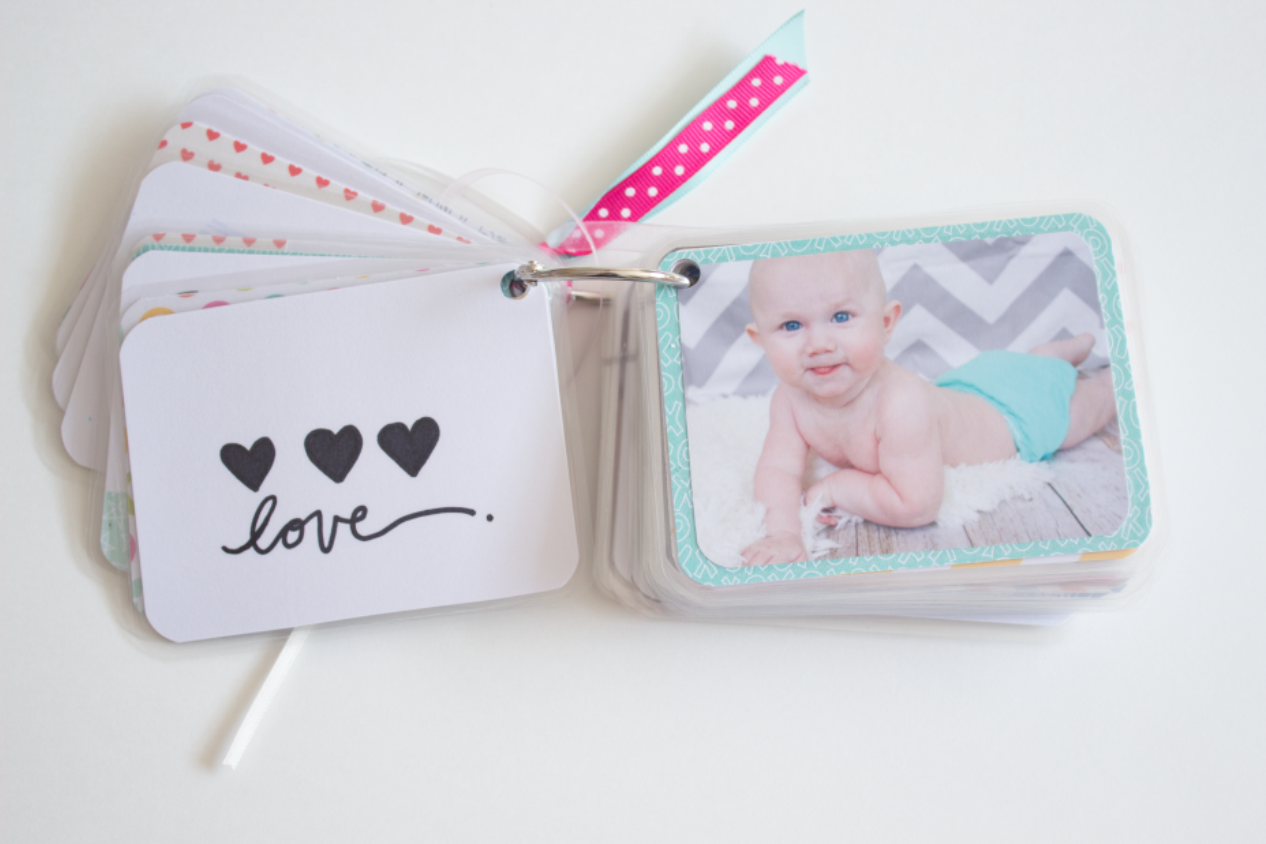 Creating a Mini Photo Memory Book - Naturally Creative Mama