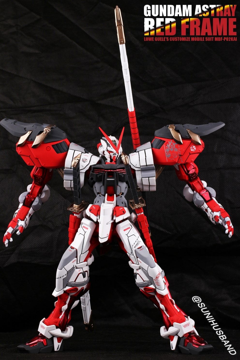 GUNDAM GUY: MG 1/100 Gundam Astray Red Frame 'Power Red Resin ...