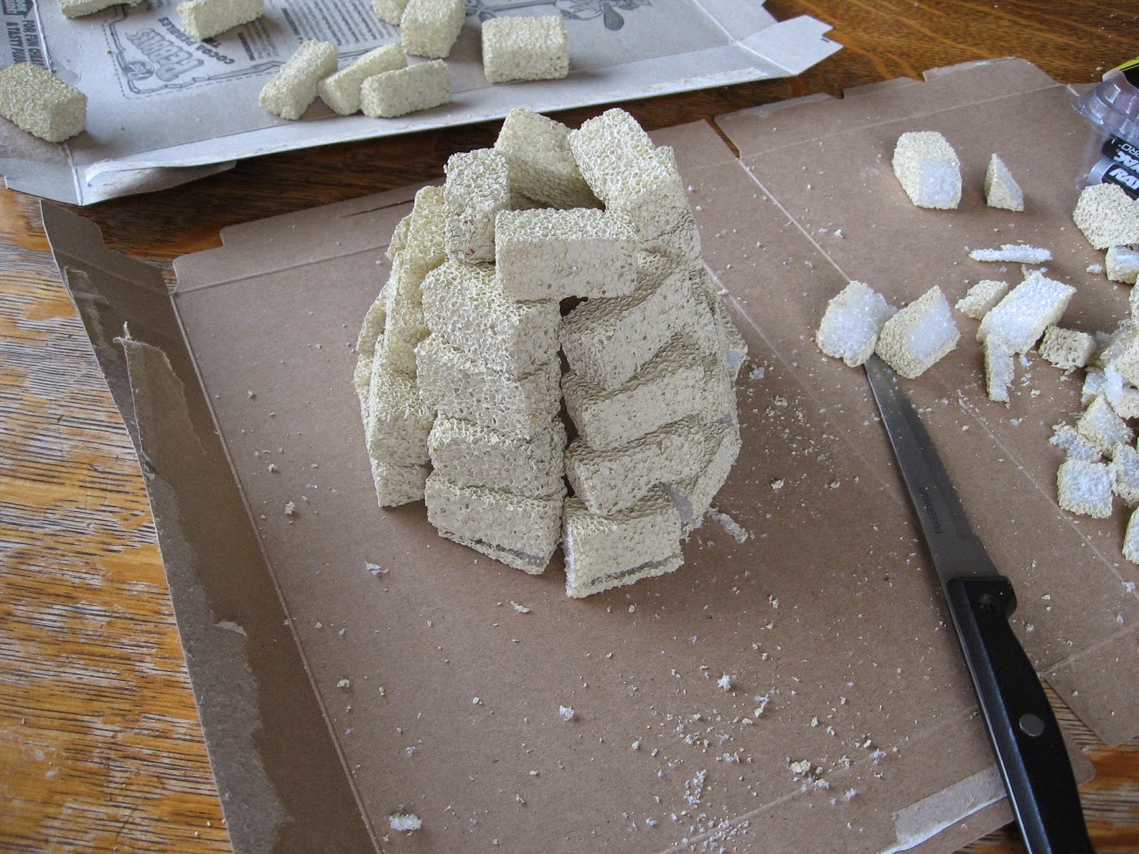 Almost Unschoolers: Engineering For Teens, Styrofoam Block Igloos, Or ...