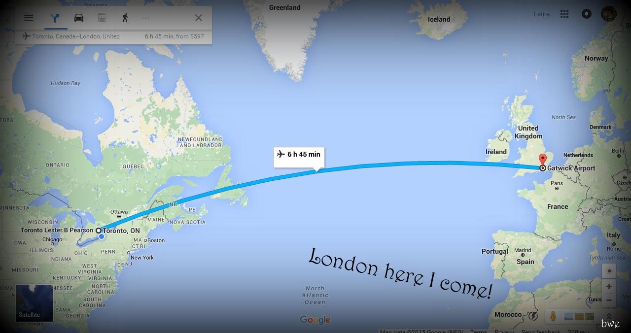 I’m Off to Merry Old England Tomorrow!