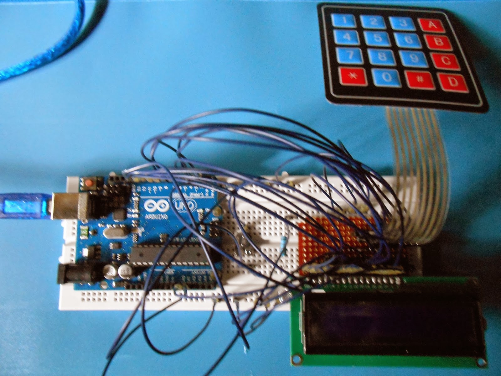 Future Dreams Keypad Lock With Display Using Arduino