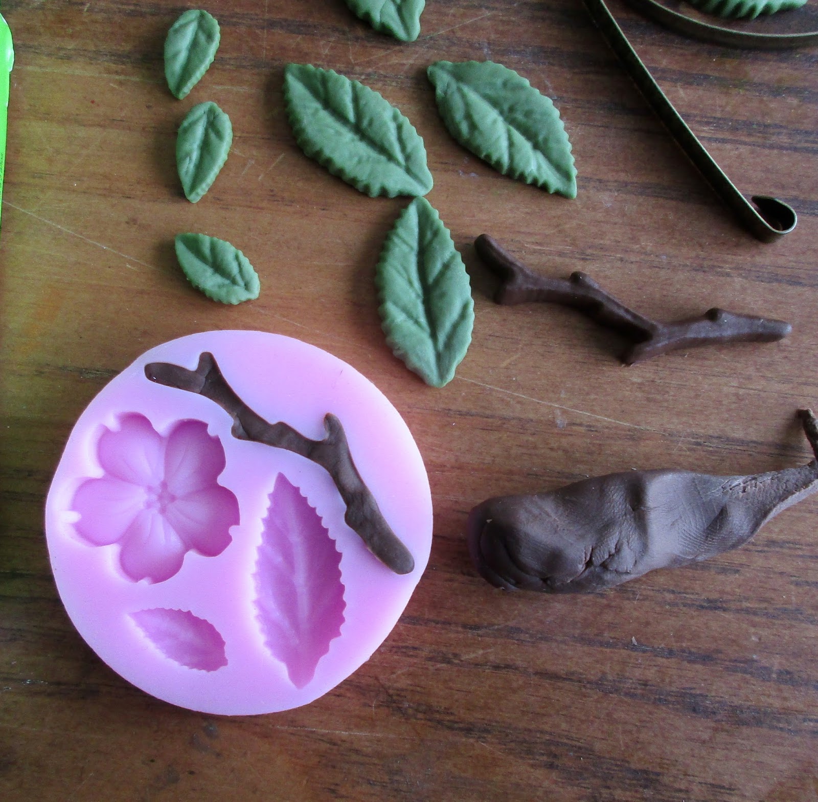 Makin's Clay® Cherry Blossom Barrettes
