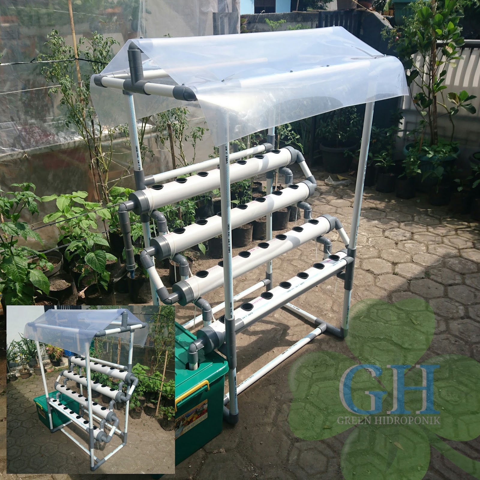 Get Desain Rak Hidroponik Dft Background