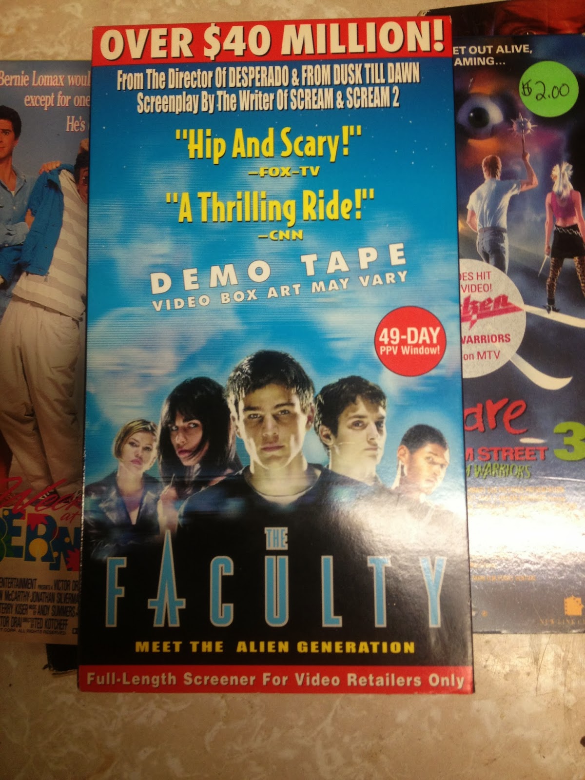 step off george: VHS grab