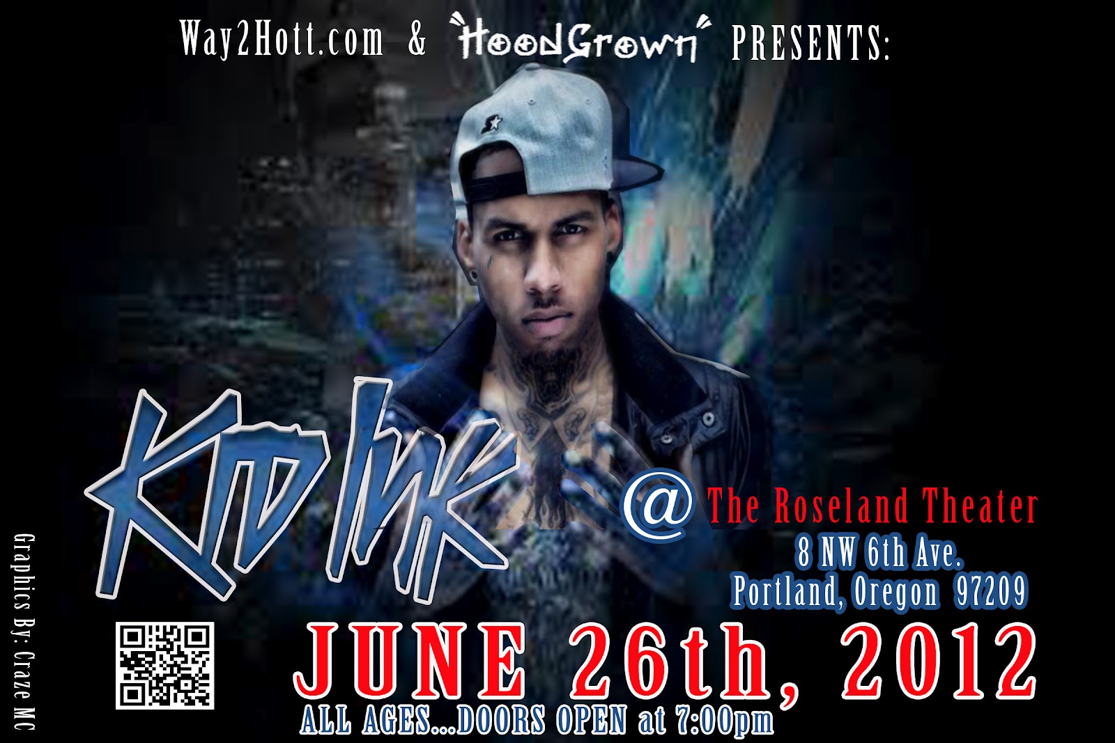 The Good, The Bad & The Nasty: Kid Ink Concert Portland, OR 6/26