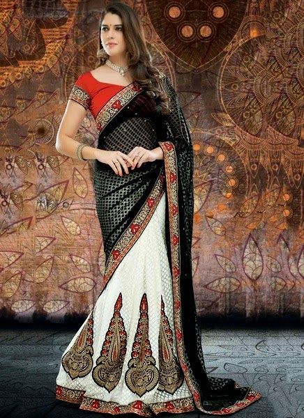 Rakhi Saree Fashion 2014-2015- Festive Saree Designs by India ~ She9 ...