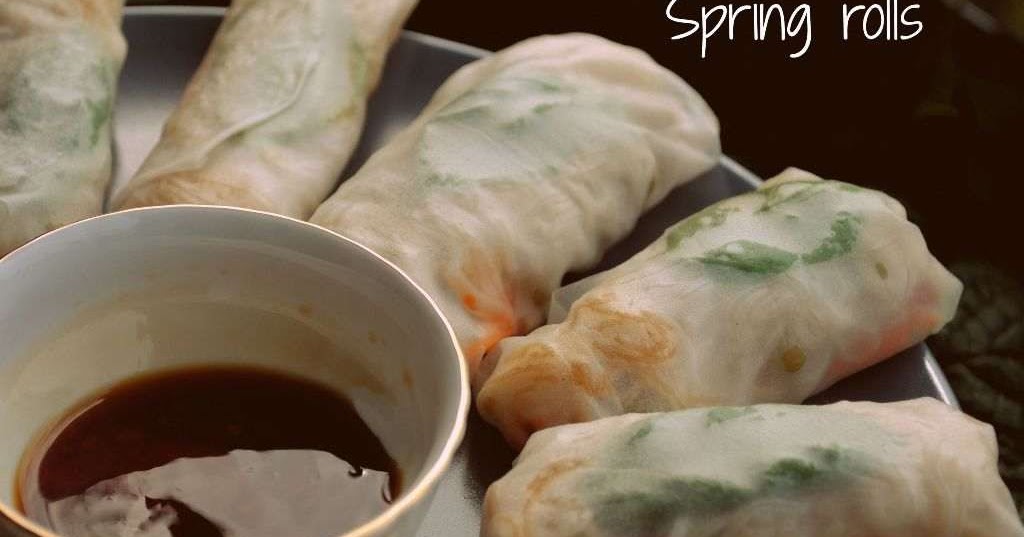 Domowe spring rolls | BasjulowePasje