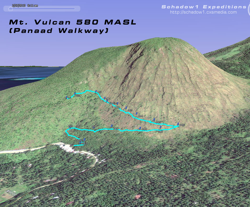 Mt. Vulcan Trail 580 MASL : Schadow1 Expeditions | A travel and mapping ...