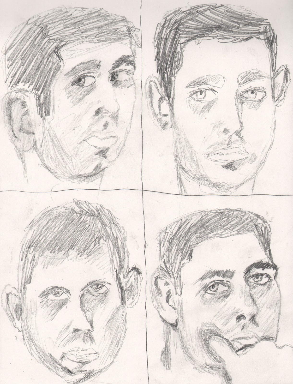 Ninja Artist: Five Minute Self-Portraits