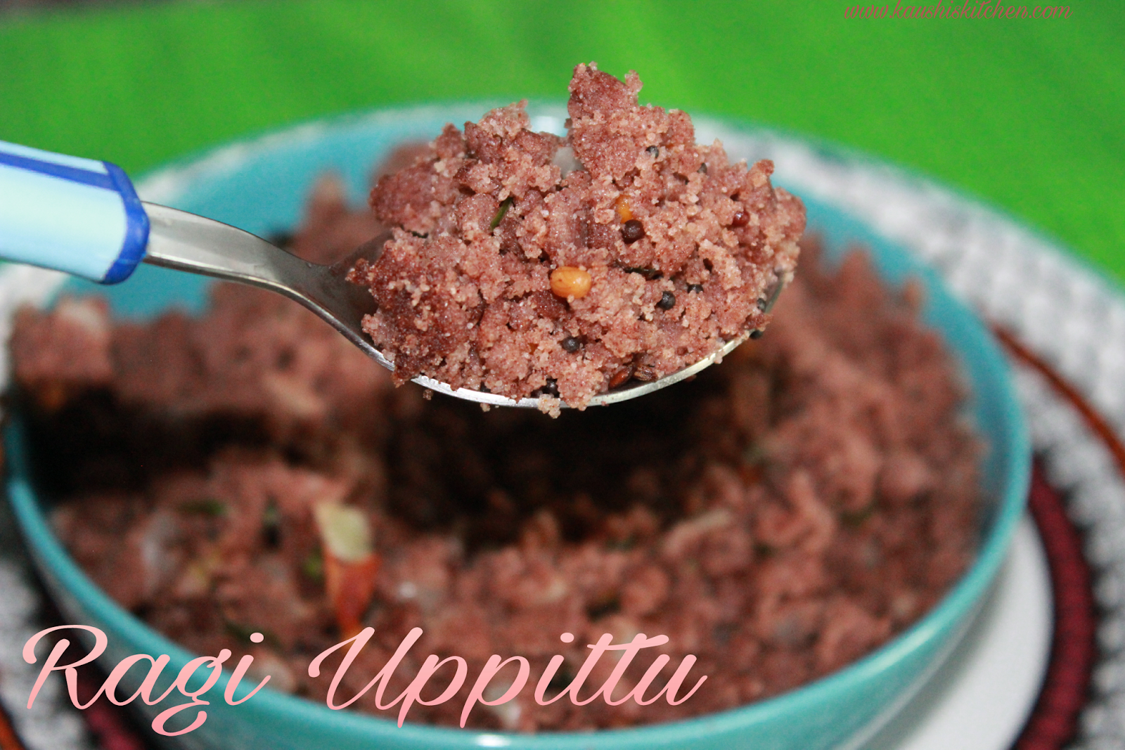 RAGI UPMA / FINGER MILLET UPMA / RAGI UPPITTU / RAGI UPPINDI ...