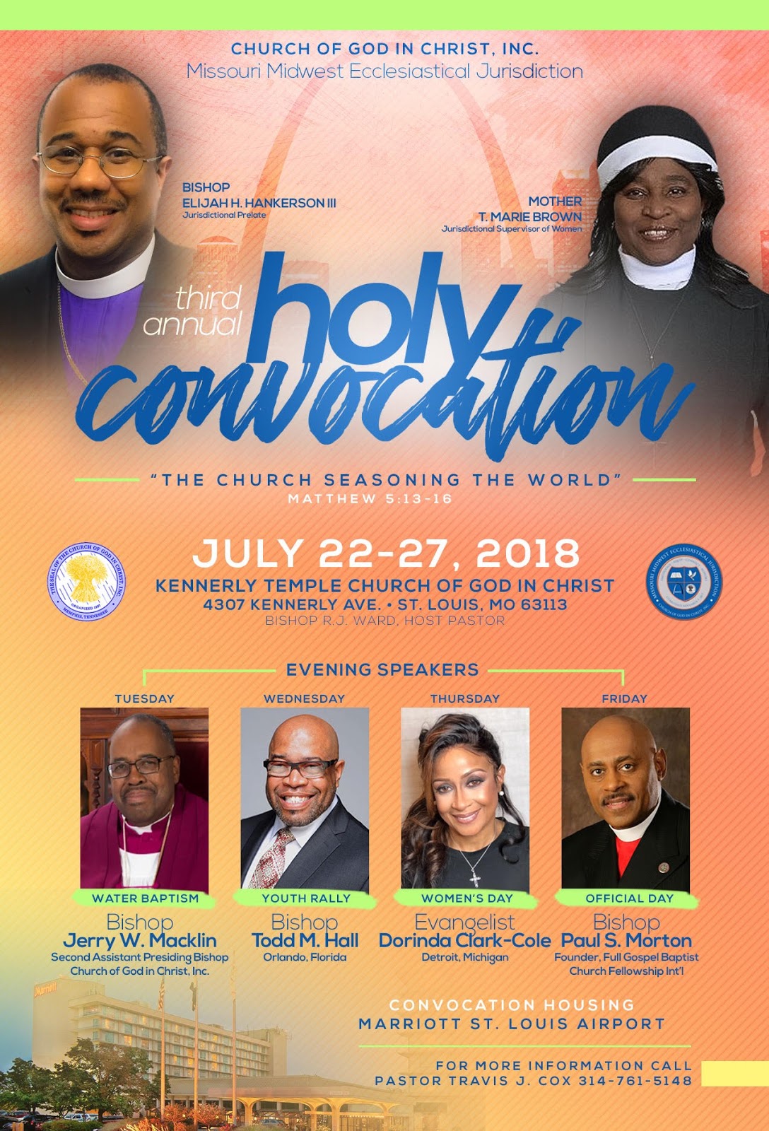 EVERY TIME I TURN AROUND: MISSOURI MIDWEST 3RD ANNUAL HOLY CONVOCATION!