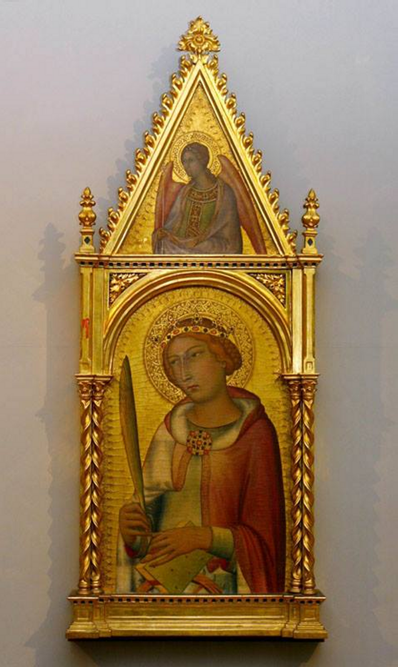 .: Simone Martini: Saint Catherine of Alexandria. - Simone Martini ...