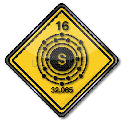 Heraldry of Life: 16.SULFUR - ART with S-chemical element symbols