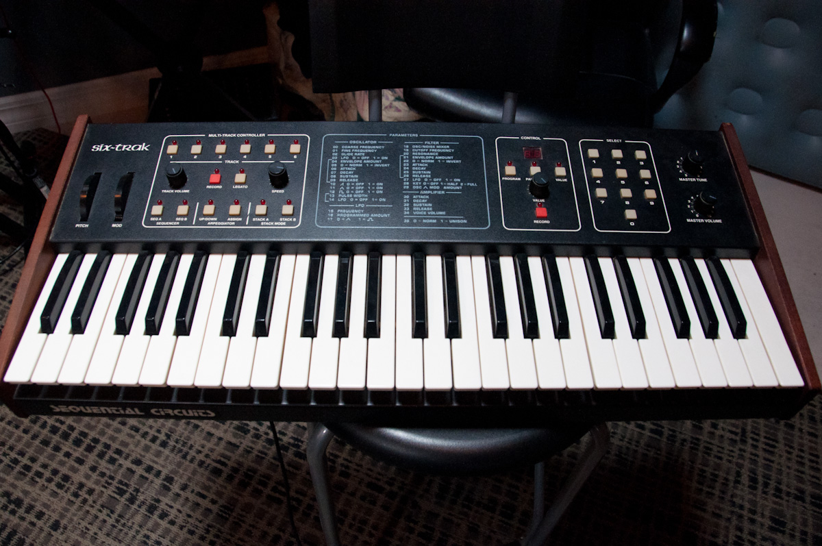 MATRIXSYNTH-P: Sequential Circuits Six Track $550+shipping