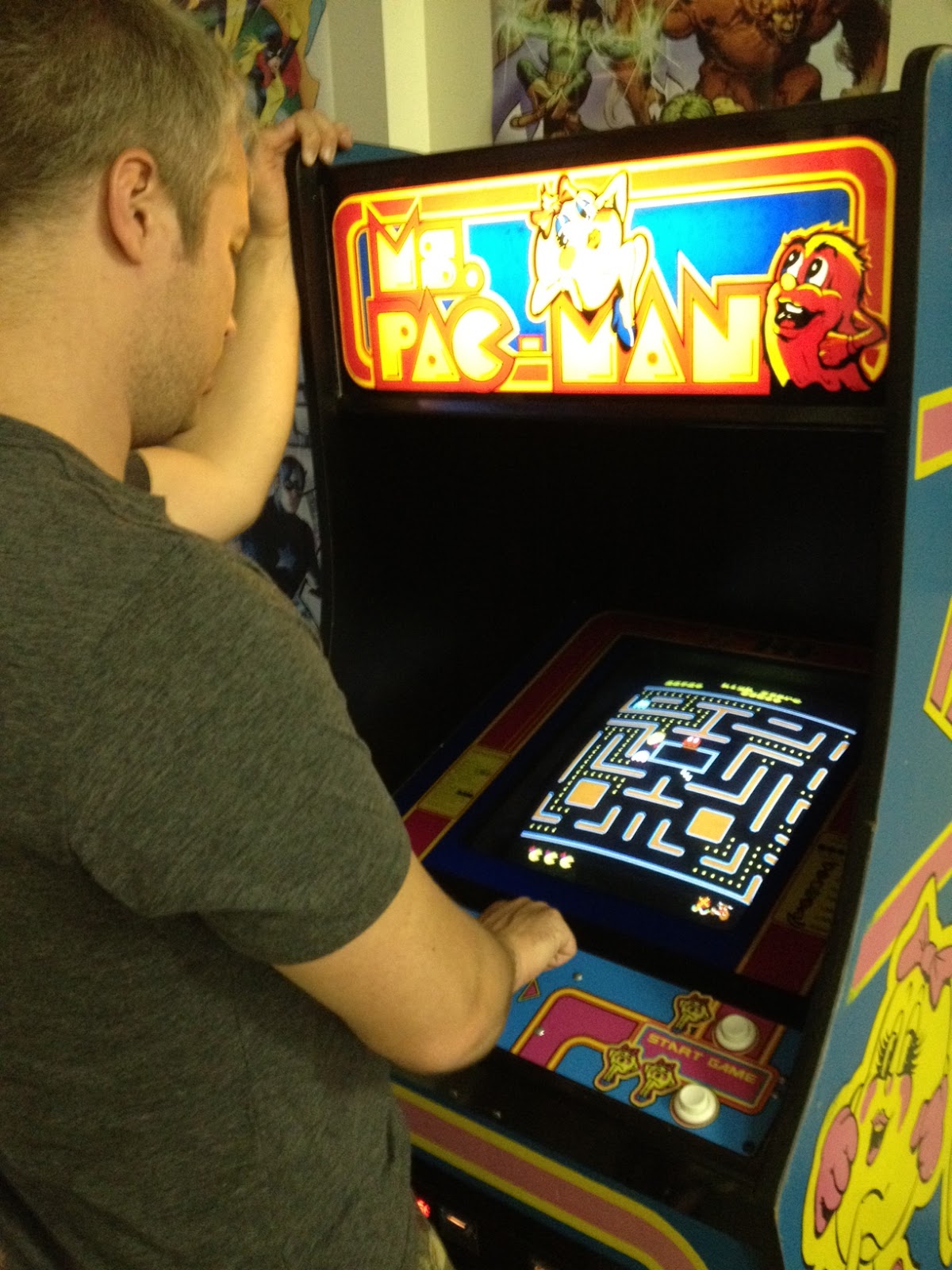 The Yeti Speaks!: Life goal achieved: I bought a Ms. Pac Man arcade ...