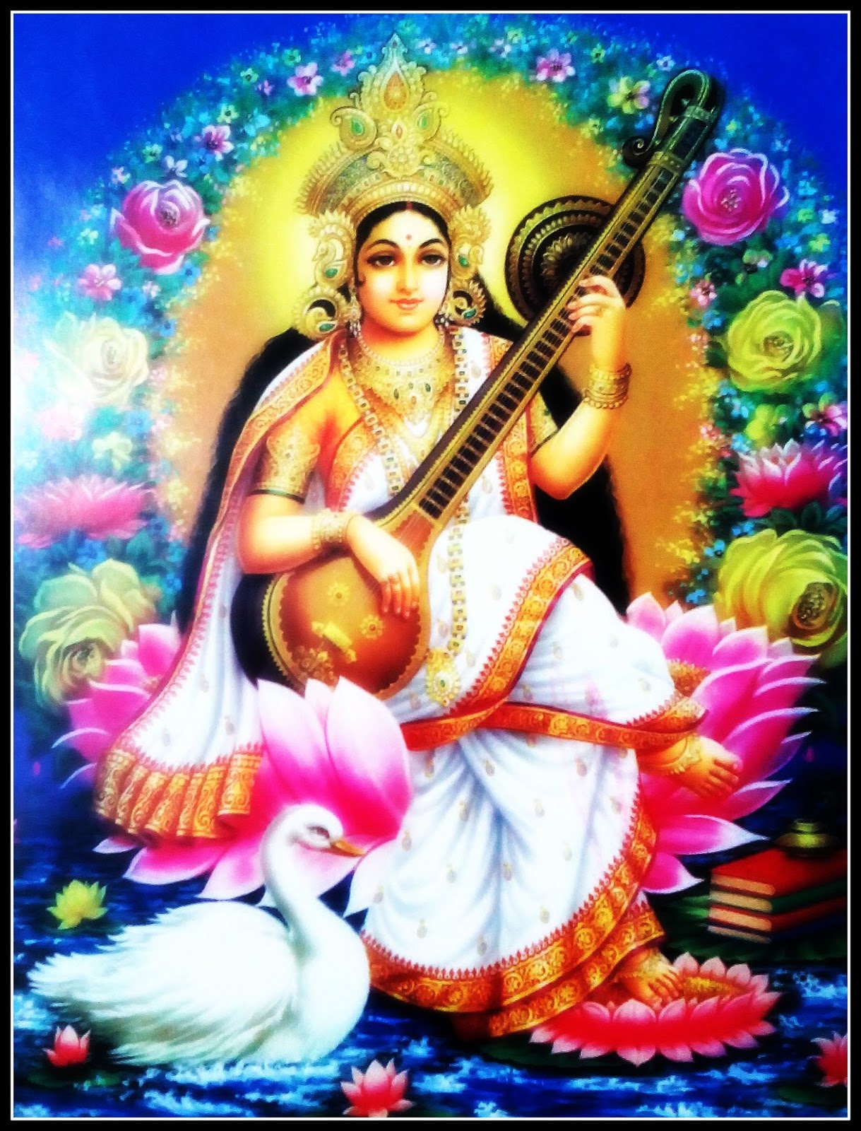 'Devlok'- Spirituality rise above the sky : SHREE SARASWATI – GODDESS ...