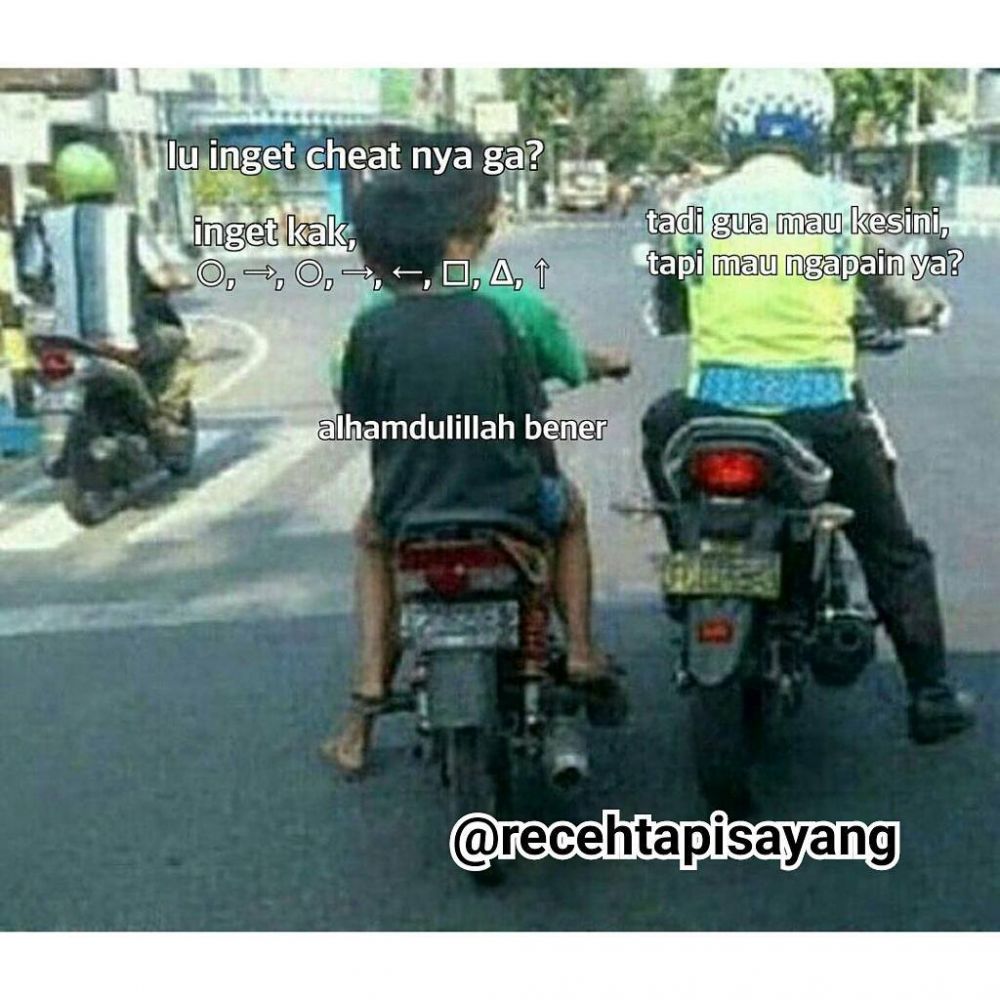 BERITA LUCU INDONESIA: 10 Meme Kocak 'Obrolan Polisi' Ini Bikin Ngakak ...