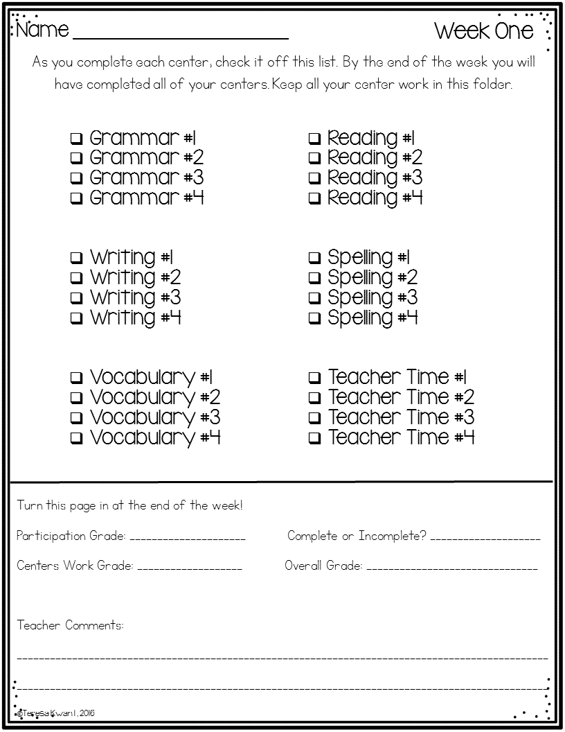 8 Ways to Make ELA Centers Work in Your Classroom - Teresa Kwant