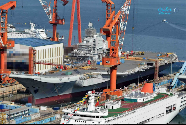 China Defense Blog: Hi-Res Photos of the day: Dalian shipyard, where ...