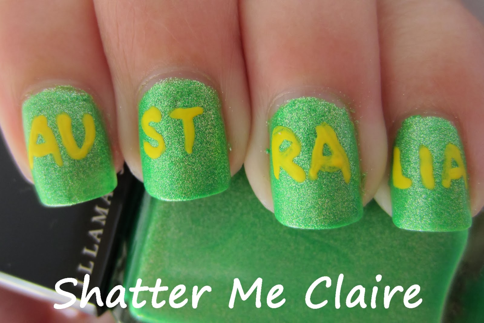 Shatter me Claire: .... Australia Nails ...